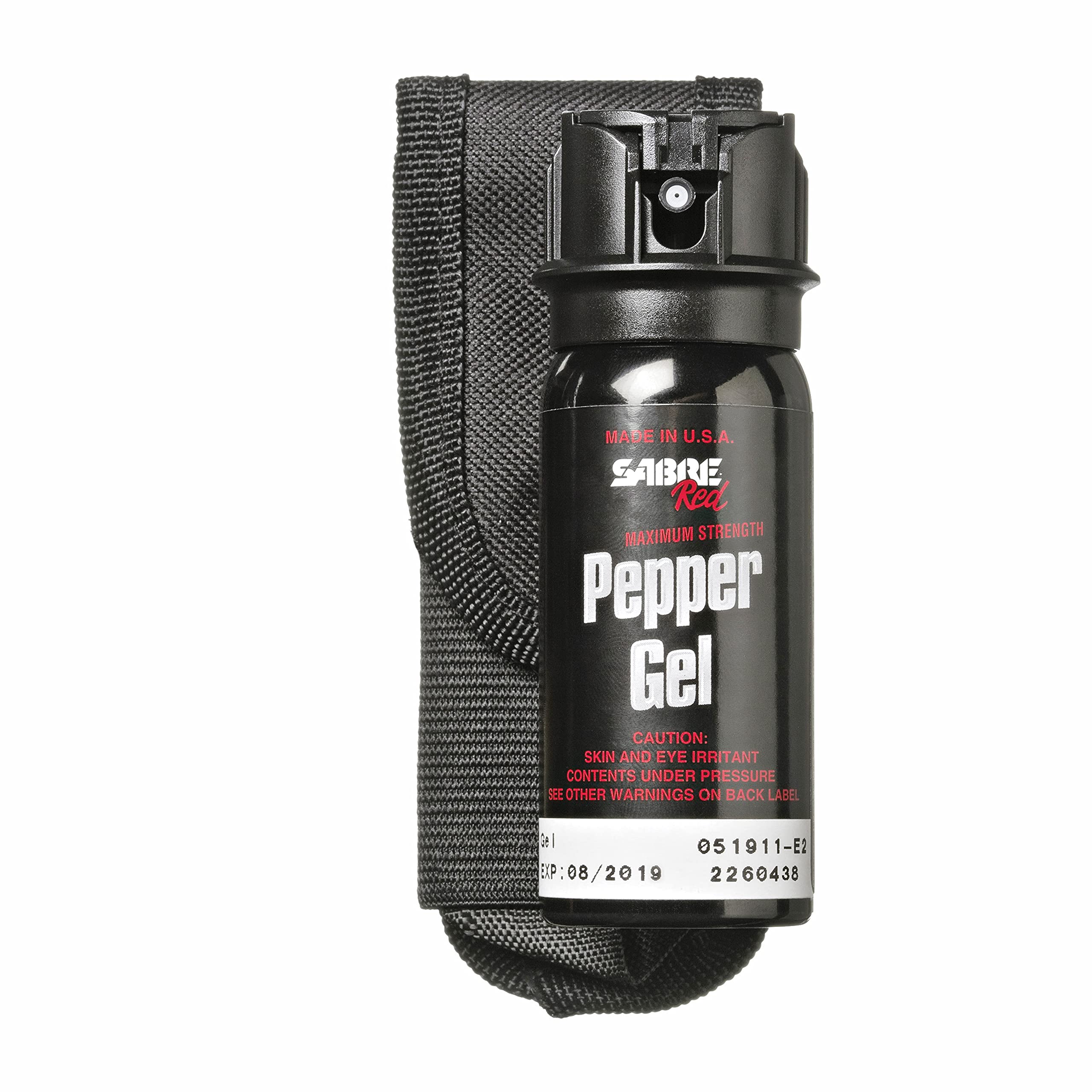 SABRE Tactical Pepper Gel With Belt Holster For Easy Carry ...