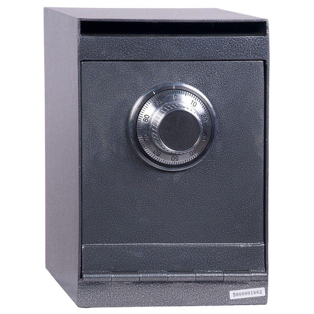 Hollon Safe HDS-03C Depository Safe with Combination Dial Lock ...